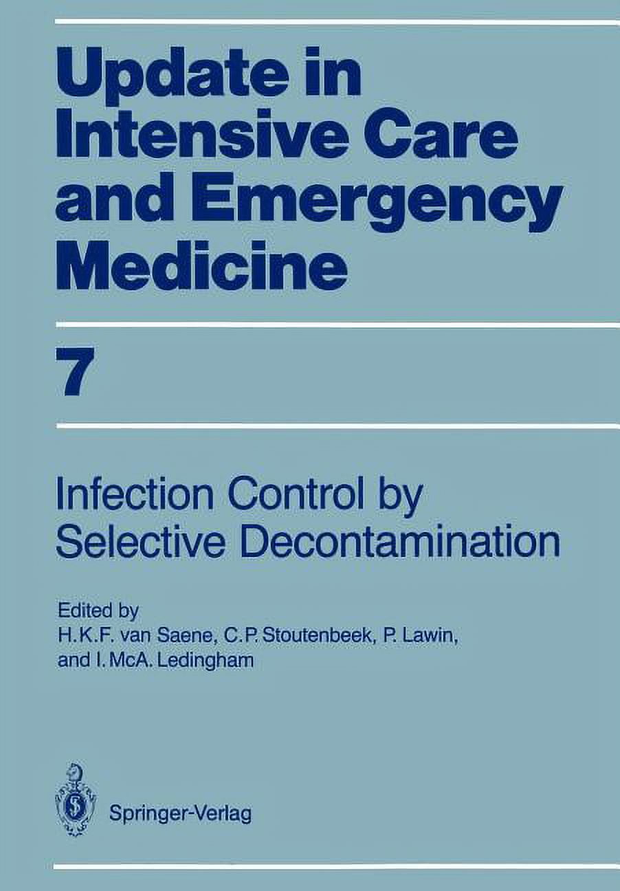 Update in Intensive Care and Emergency M Infection Control in Intensive ...