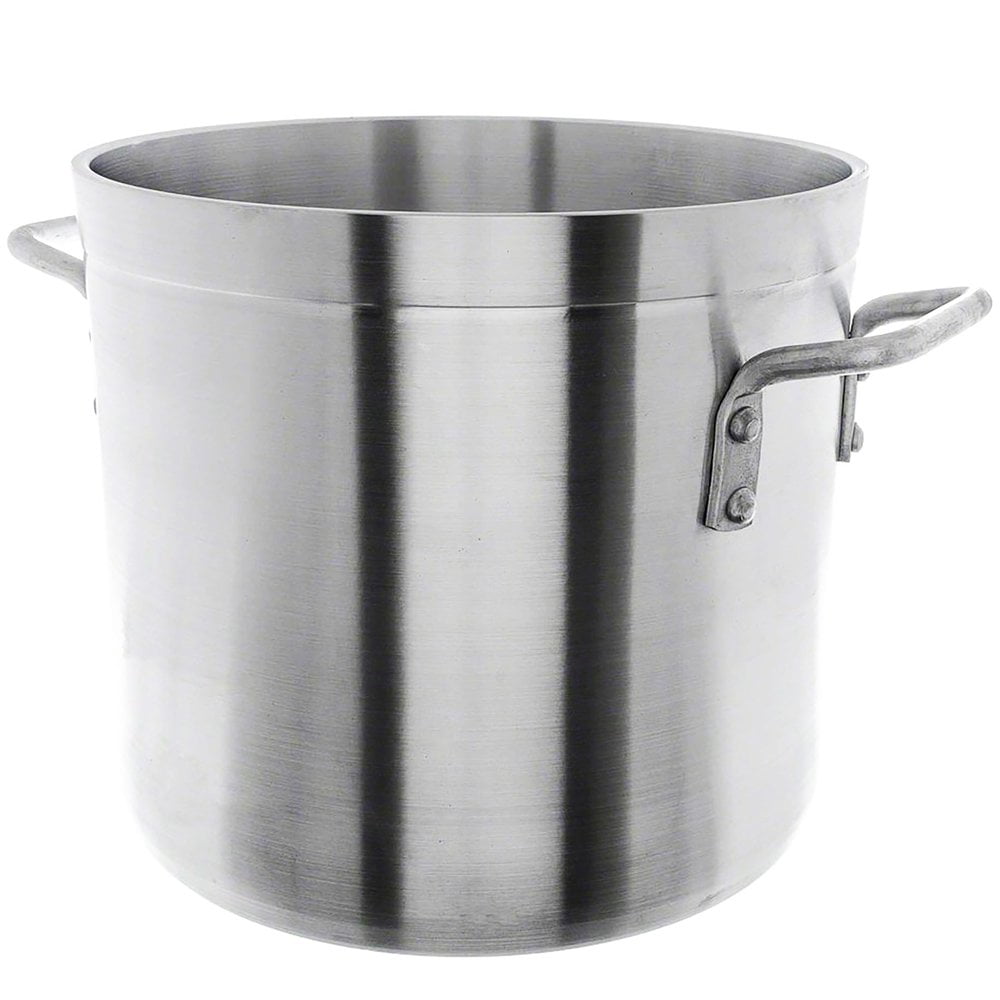 Update International Aluminum Stock Pot, 40-Quart, 6mm Thick, 14.5 Inch ...