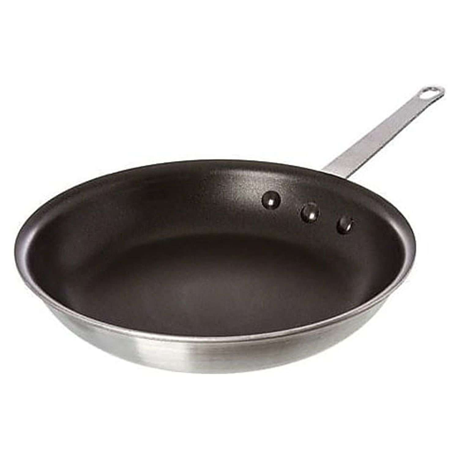 Update International Aluminum Frying Pan, Quantum2 Coating, 12", Silver ...