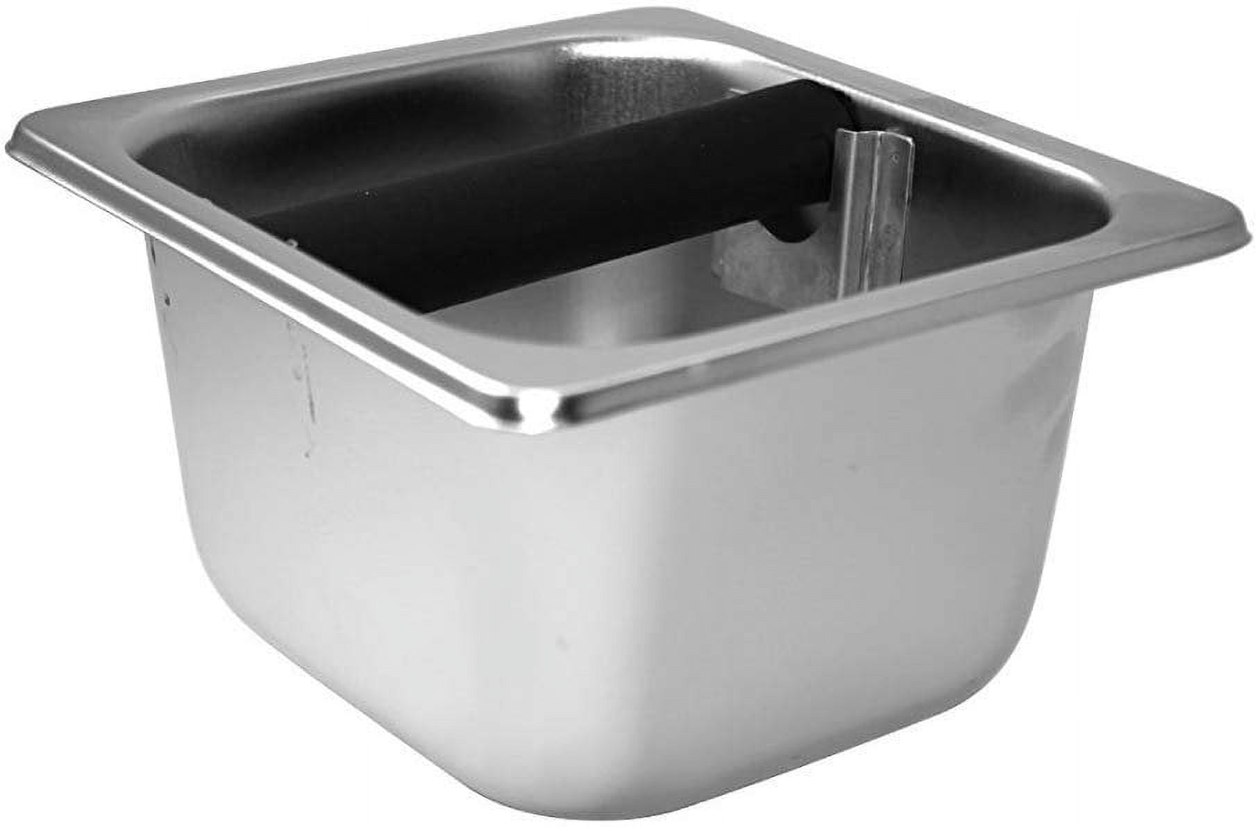 Update International KB-164 Stainless Steel Knock Box, 4" Deep ...