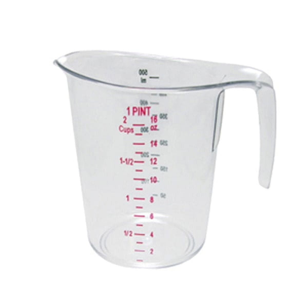 Update International Measuring Cup, 1 Pint, Clear - Walmart.com
