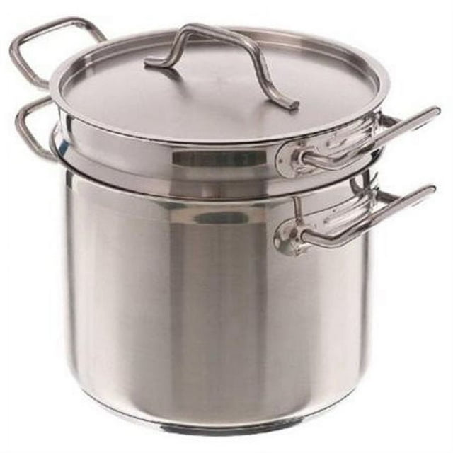 Update International Super Steel Double Boiler - Walmart Business Supplies