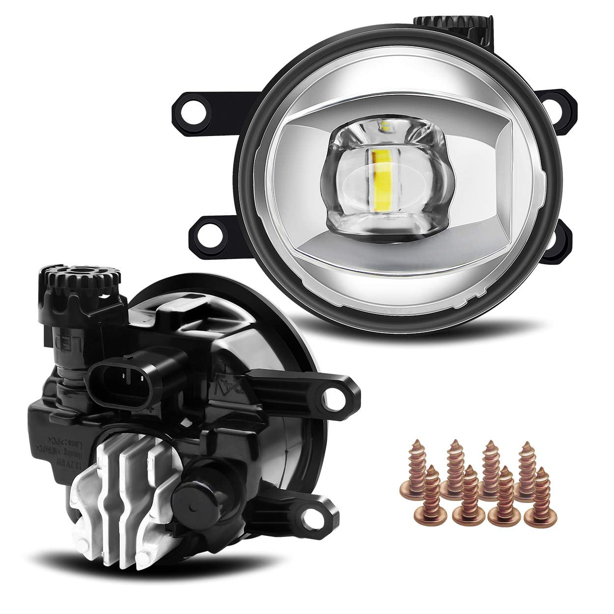 Updated LED Lens Fog Light Replacement for Toyota Camry RAV4 Highlander ...