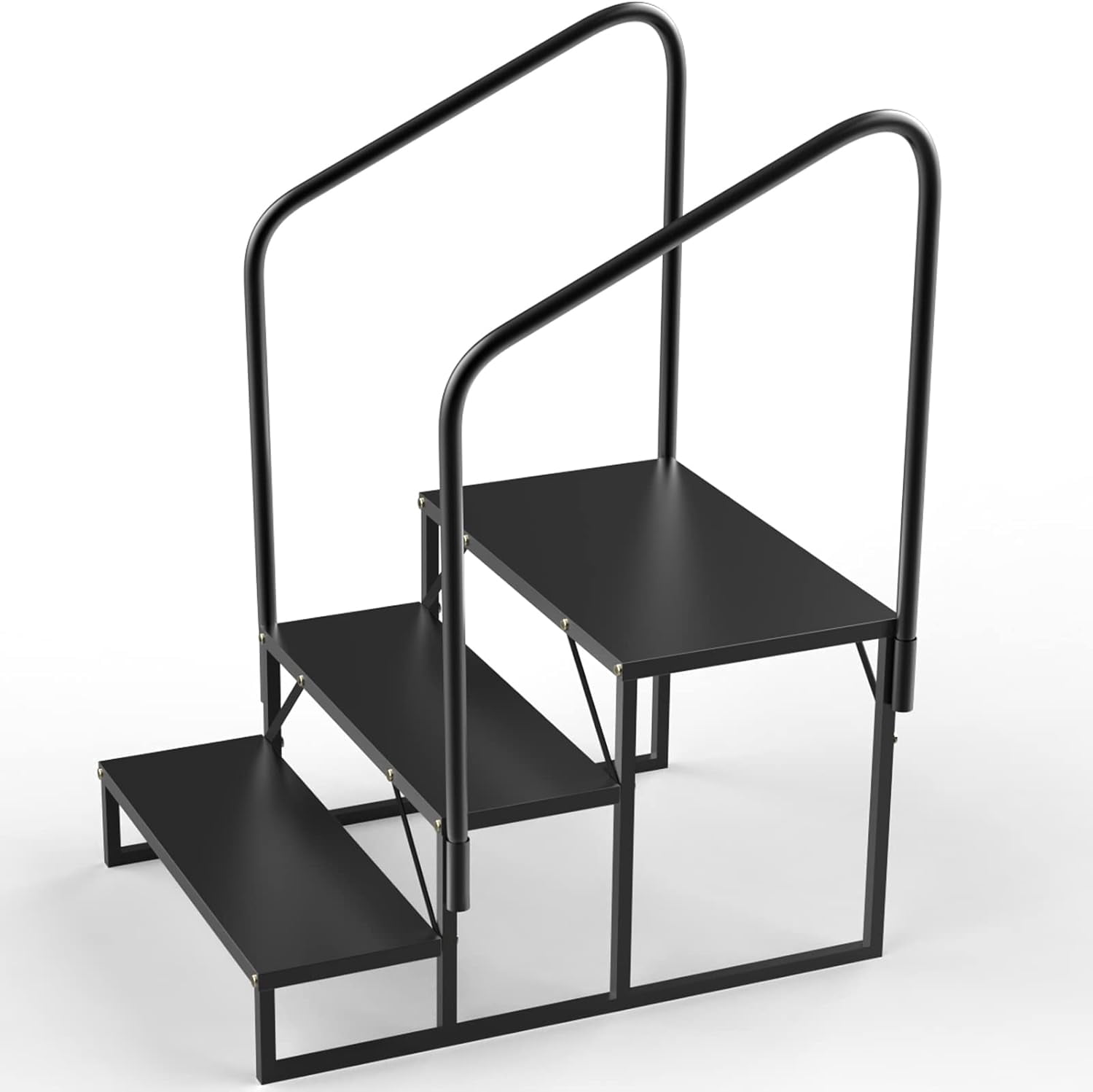 Updated RV Steps with handrail, Mobile Home Stairs Steps Outdoor, Hot ...
