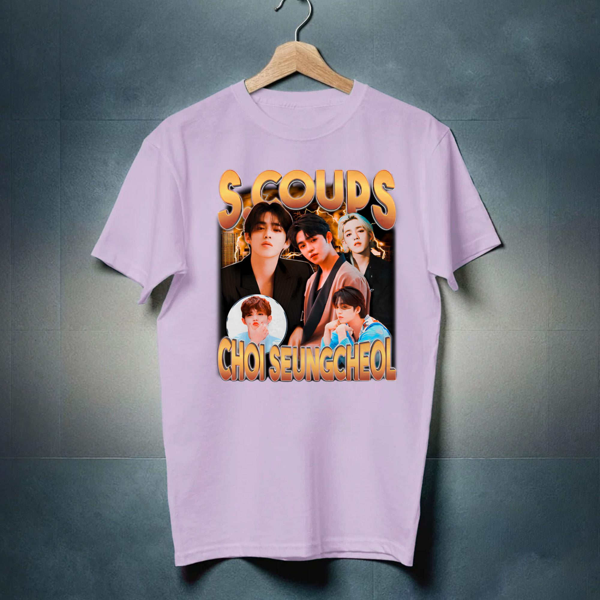 Updated Seventeen S.Coups Retro 90s T-shirt - Seventeen Kpop Tee - Kpop ...