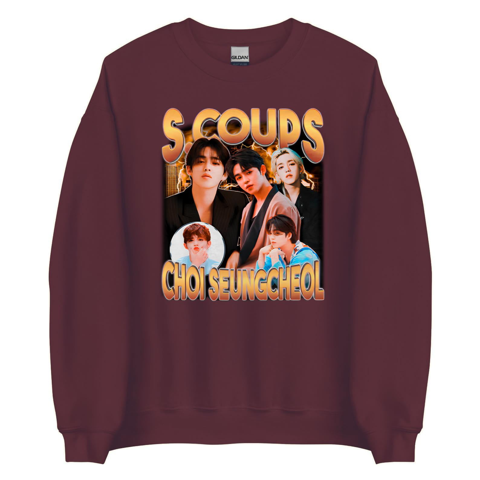 Updated Seventeen S.Coups Retro 90s T-shirt - Seventeen Kpop Tee - Kpop ...