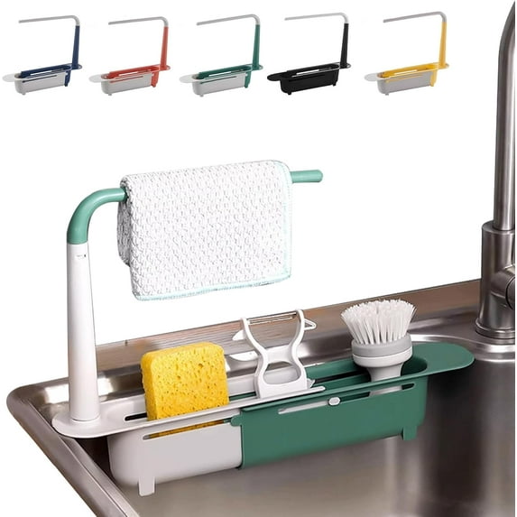 Updated Telescopic Sink Storage Rack, 2026 New Sink Storage Rack ...