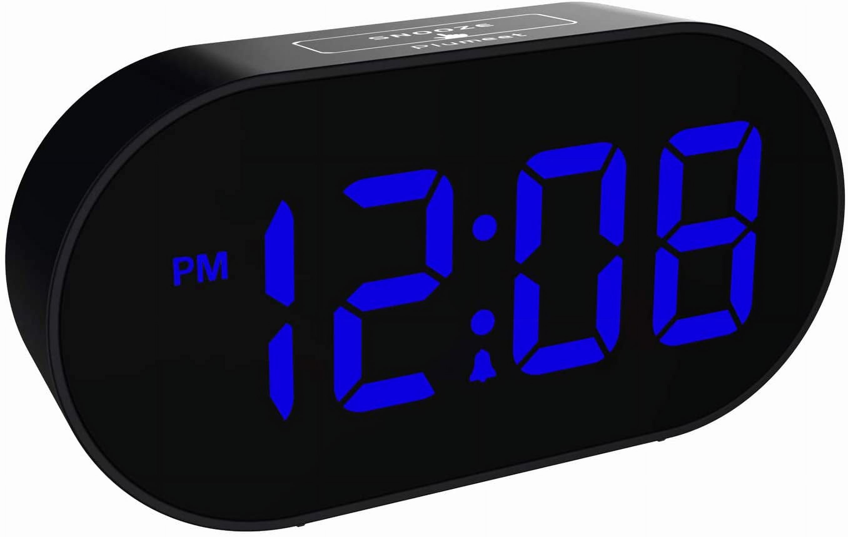[Updated Version] LED Alarm Clock Digital Clocks with Adjustable ...
