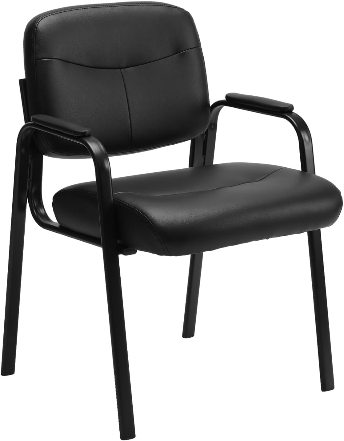 Updated Waiting Room Chairs, Leather Stationary Office Guest Chairs ...