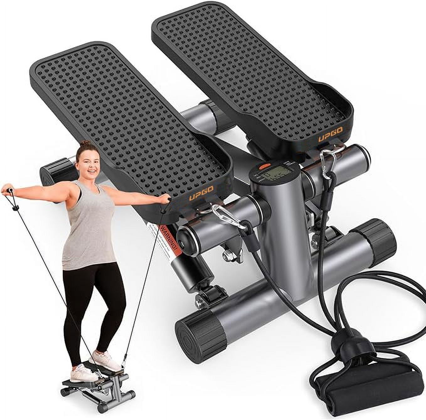 ZENSTYLE 16" x 16" Adjustable Aerobic Stepper Workout Platform with 4 ...