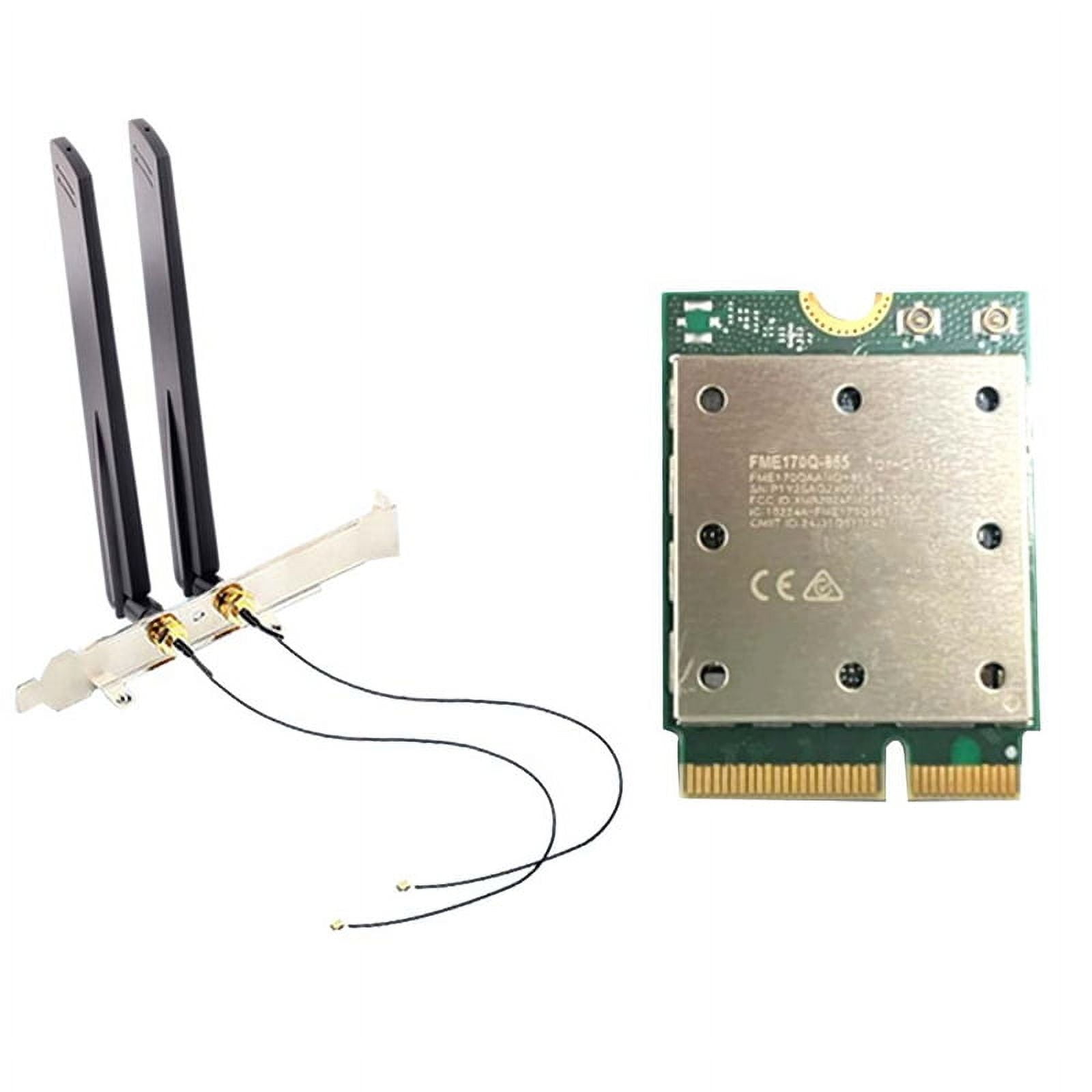Upgrad Tri Band FME-865 Wireless WiFi Card Bluetooth 5.4 2.4G/5G/6Ghz ...