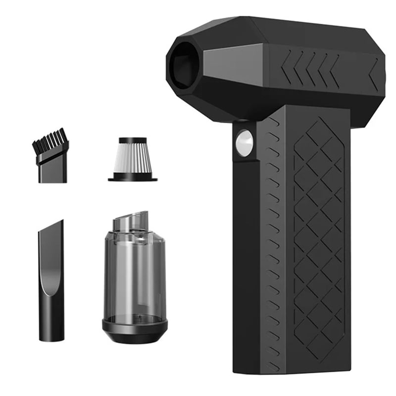 Upgrade 180000RPM Turbo Jet Fan Rechargeable Electric Air Duster with ...