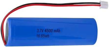 Upgrade 21700 Lithium Battery 4500mAh with PH2.0mm Connector, 3.7V ...