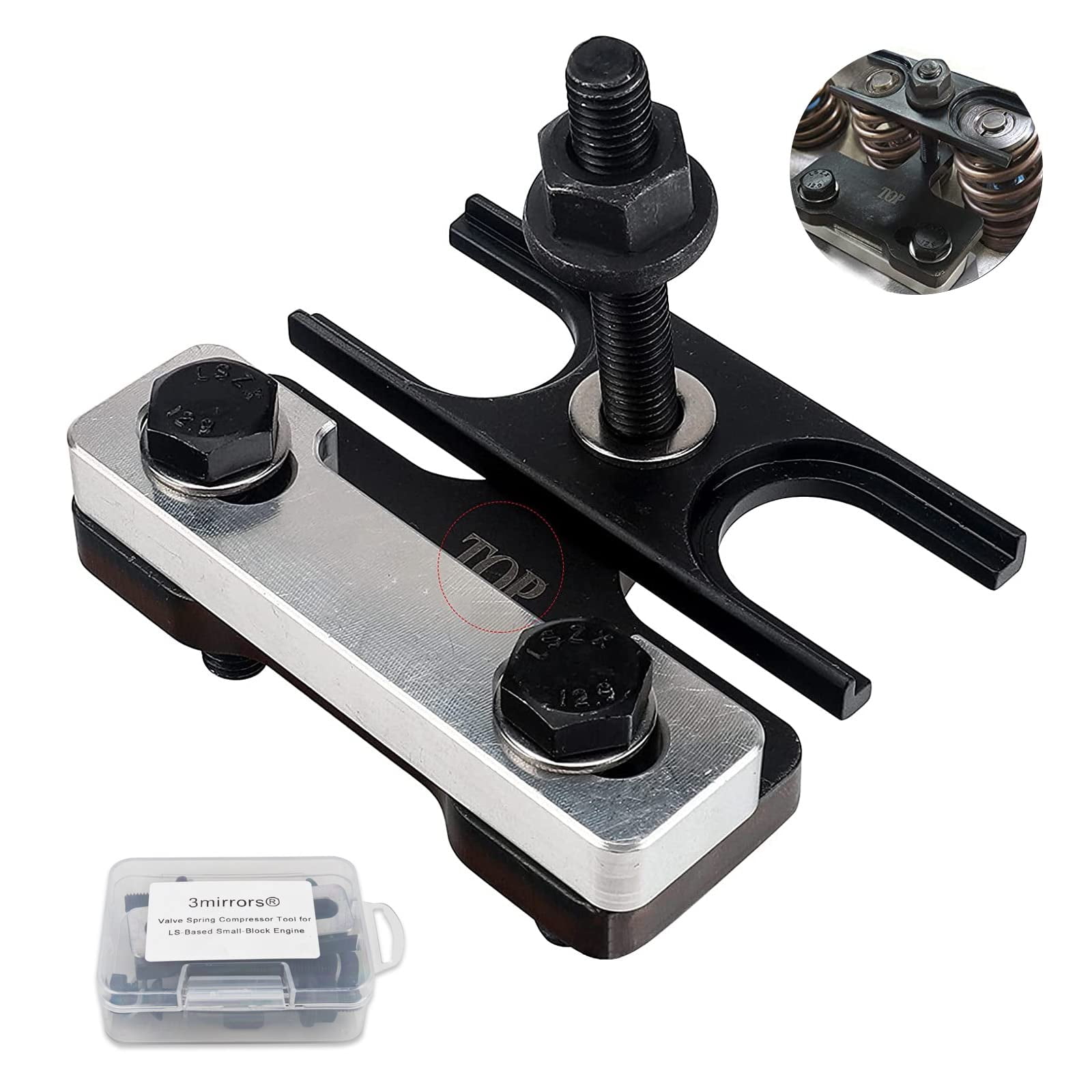 Upgrade 67605 Valve Spring Compressor Tool Higher Nut Compatible with 4 ...