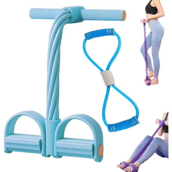 Upgrade 8 Tube Pedal Resistance Device, Pedal Resistance Band with ...