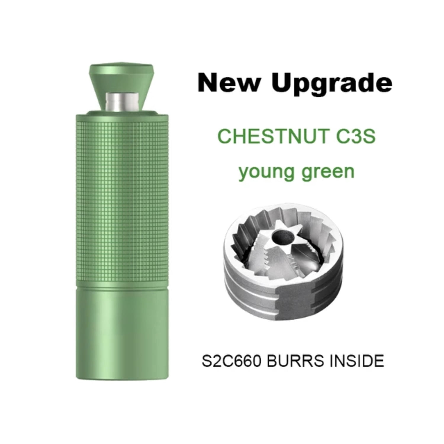 Upgrade All-metal Body Chestnut C3S / C3ESP Portable Manual Coffee ...