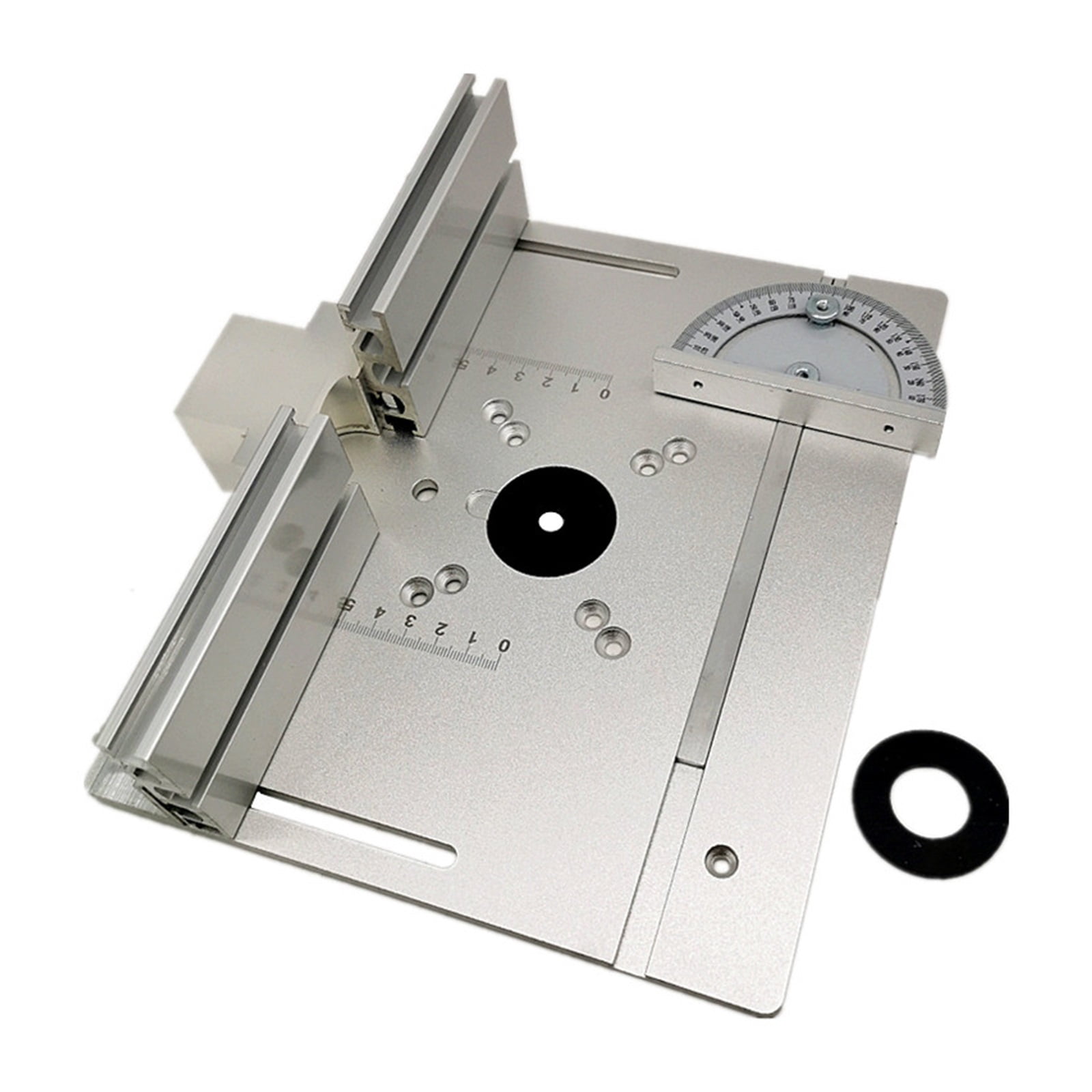 Upgrade Aluminium Router Table Insert Plate W/ Miter Gauge and Tenon ...