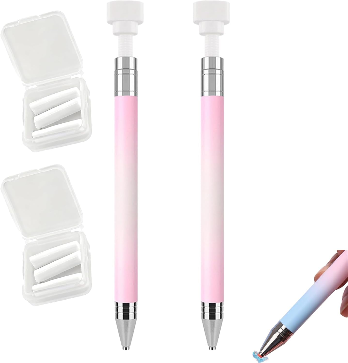 Upgrade Automatic Refillable Wax Pen， Diamond Art Pens Refillable， Easy ...