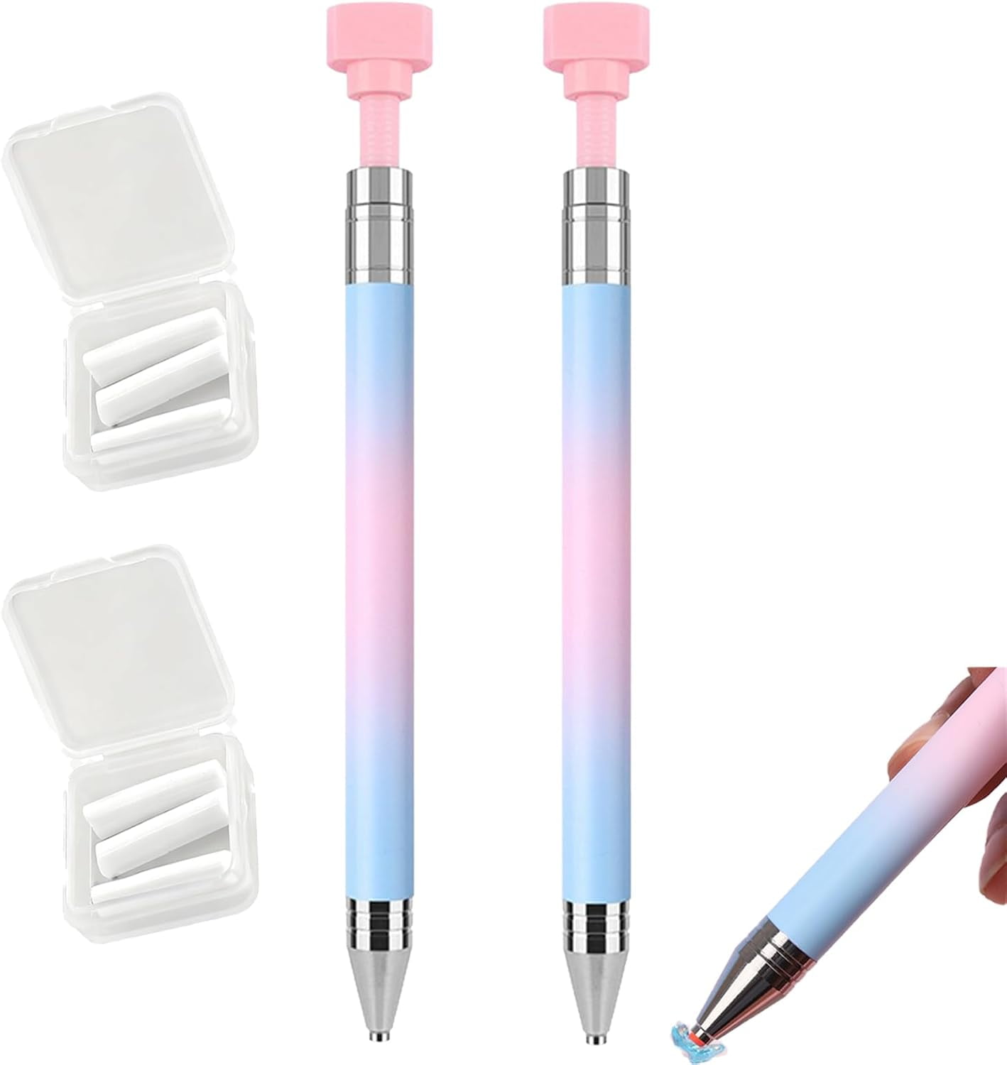 Upgrade Automatic Refillable Wax Pen， Diamond Art Pens Refillable， Easy ...