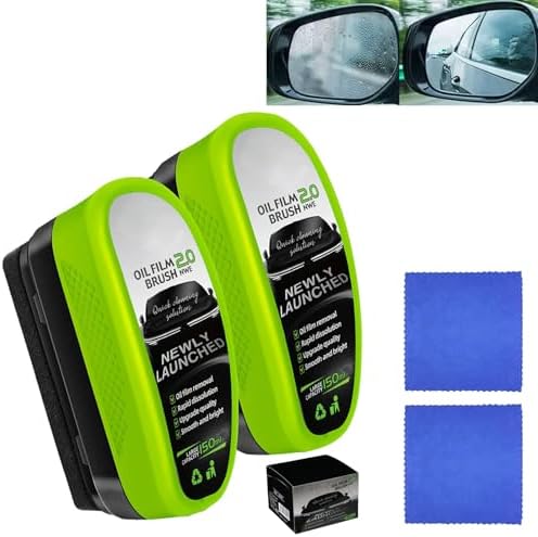 Upgrade Automotive Oil Film Cleaning Brush,New 2.0 Clearvision Glass ...