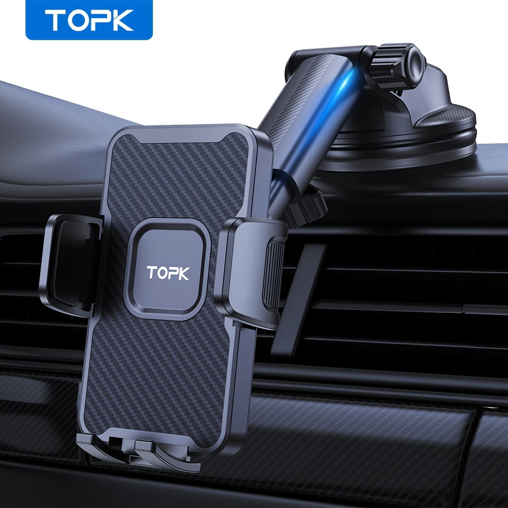 Upgrade Car Phone Holder Mount, Universal Cell Phone Car Mount for ...