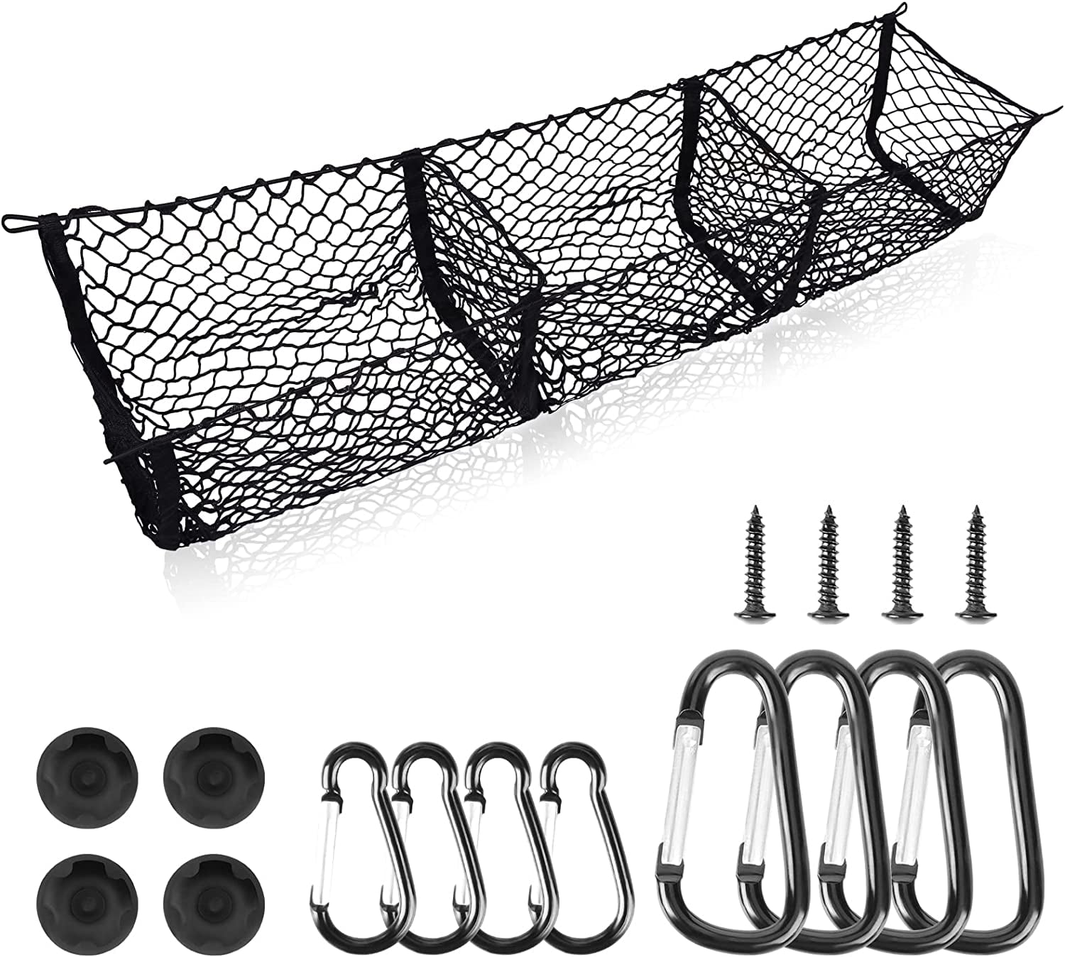 Upgrade Cargo Net Trunk Bed Organizer for Ford/Dodge/GMC/Chevy ...