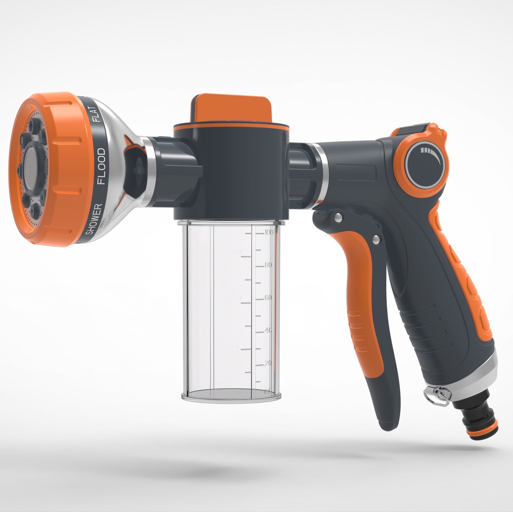 KJRIVER Dog Washing Hose Attachment with 8 Spray Patterns, 3.5oz Soap ...