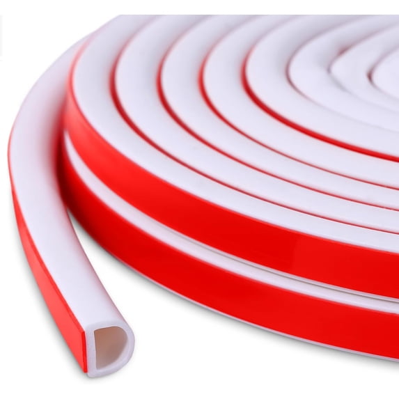 ? Upgrade? Door Weather Stripping Door Seal Strip, 19.7 Self-Adhesive D ...