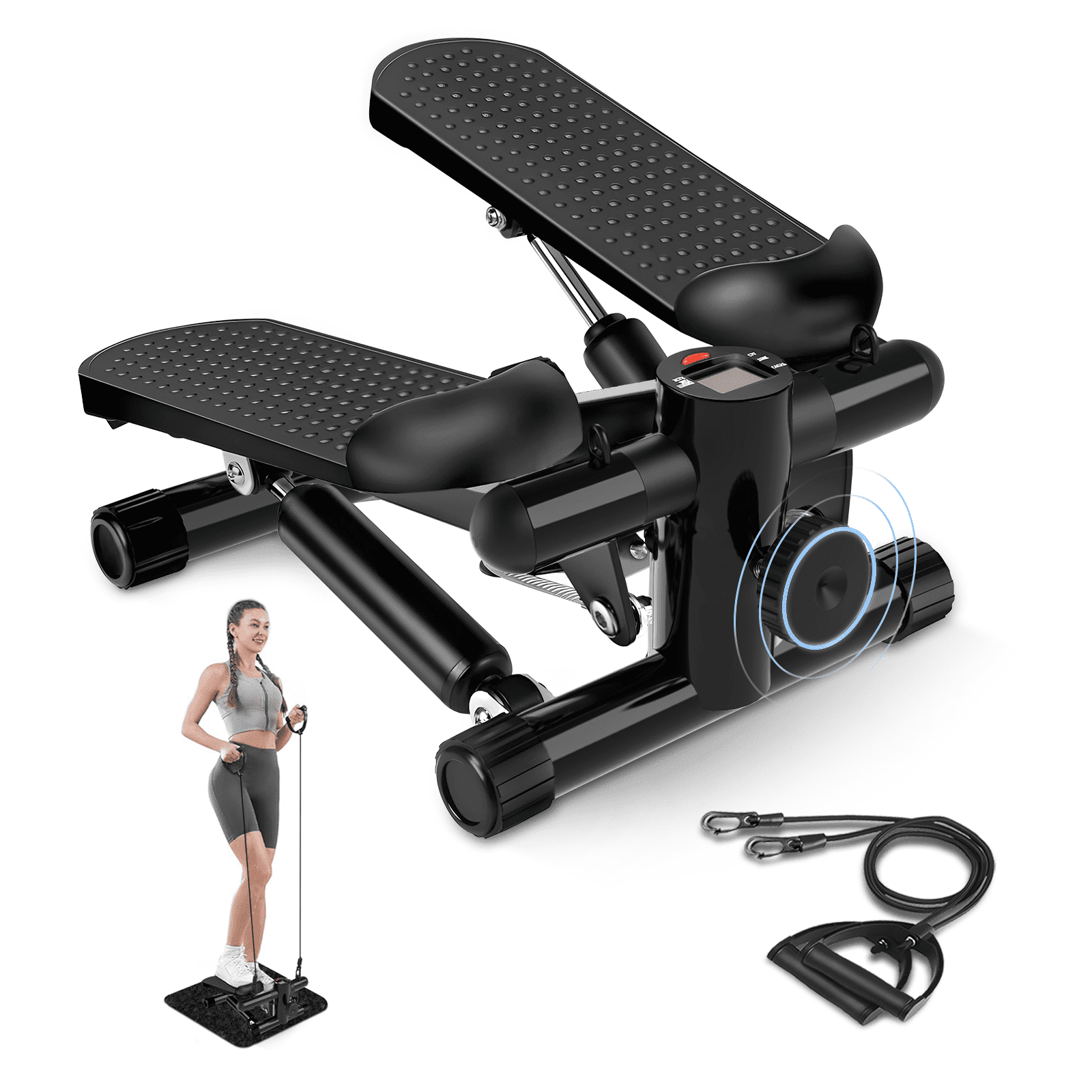 Mini Steppers for Exercise at Home, Stair Step Workout Machine with ...