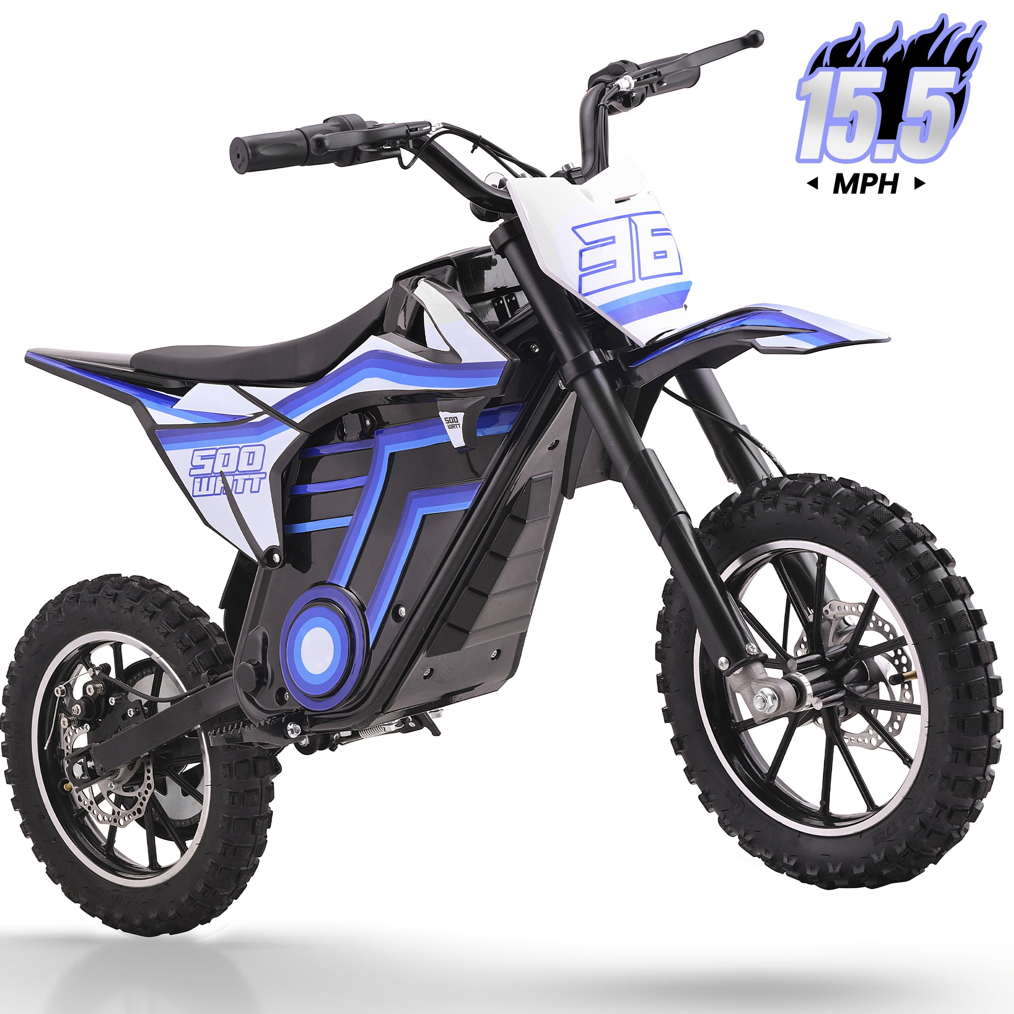 Upgrade Electric Dirt Bikes for Kids 8-14,500W 15Ah Off Road Motorcycle ...