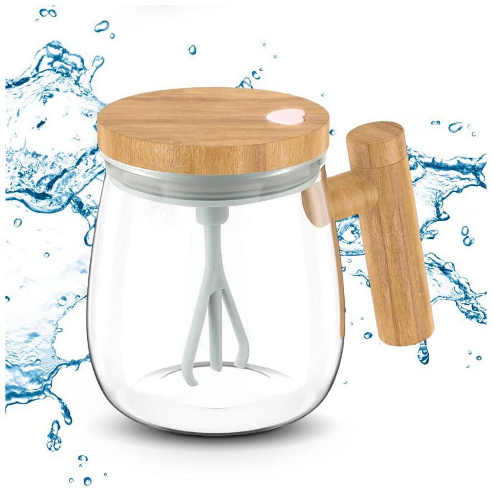 Upgrade Electric High Speed Mixing Cup, 13.5oz/400ML Self Stirring ...