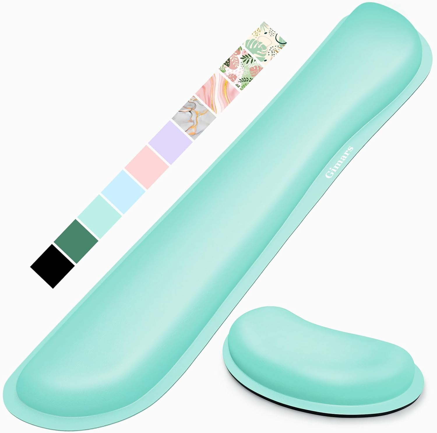 Upgrade Enlarge Silky Gel Memory Foam Wrist Rest for Computer Keyboard ...