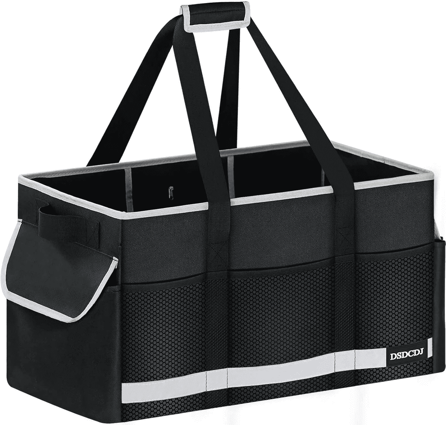 Upgrade Extra Large Utility Tote Bag with Reflective Strip, Standing ...