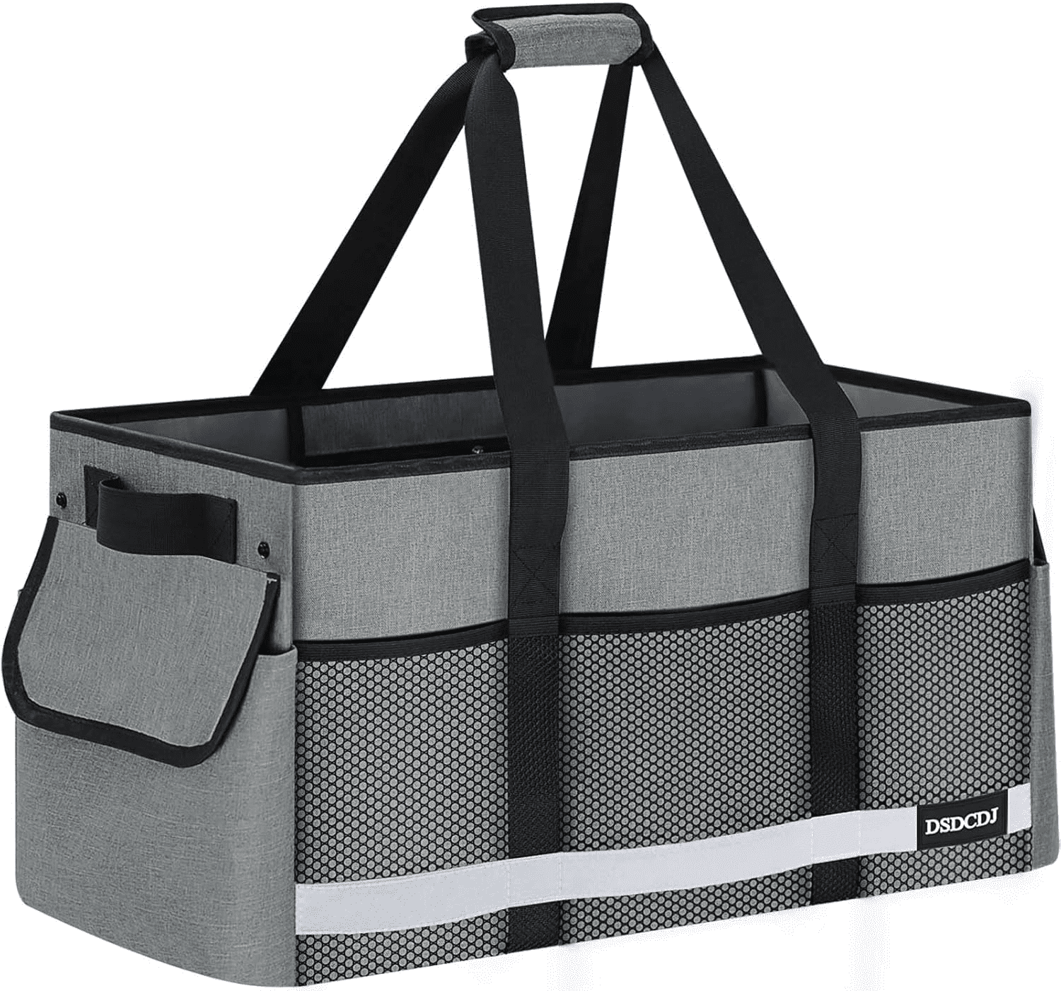 Upgrade Extra Large Utility Tote Bag with Reflective Strip, Standing ...