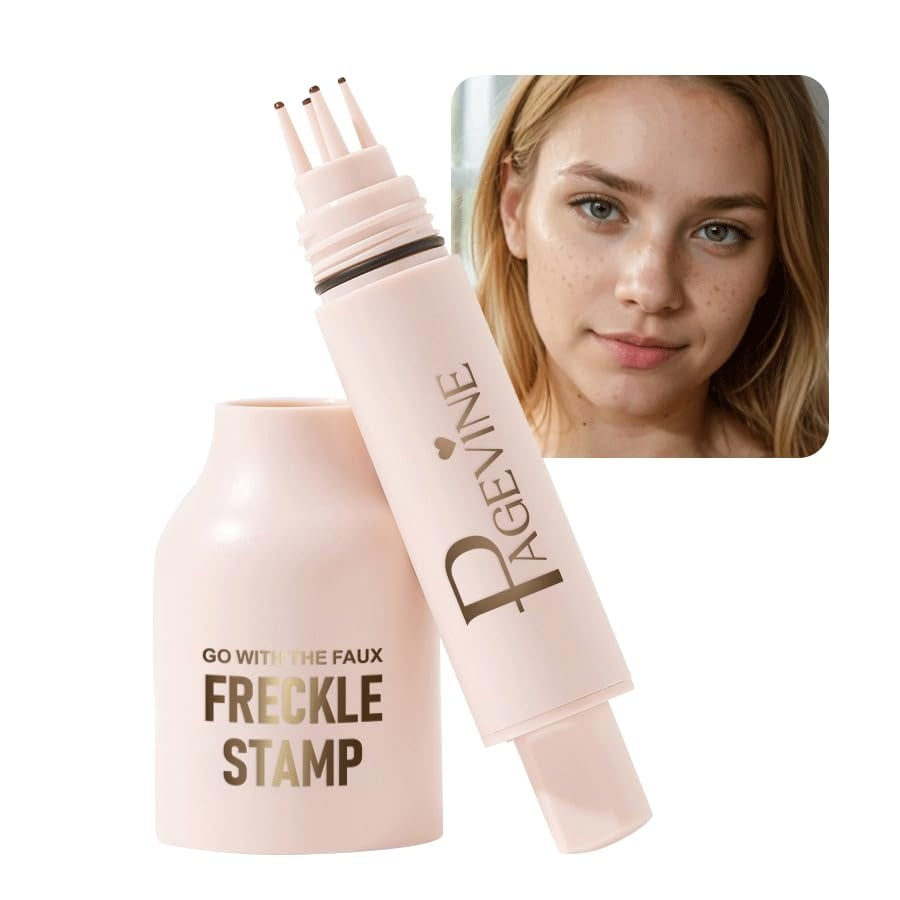 Upgrade Faux Freckle Stamp Pen – Waterproof Fake Freckles Makeup Tool ...