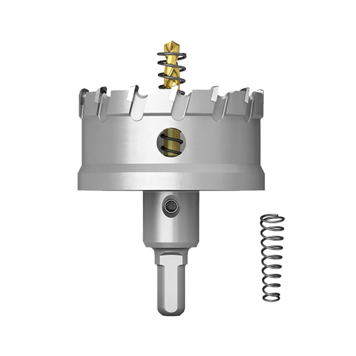 Upgrade Heavy Duty Carbide Hole Saw,Metal Steel Hole Saw Drill Bit,TCT Hole Cutter-Alloy ...