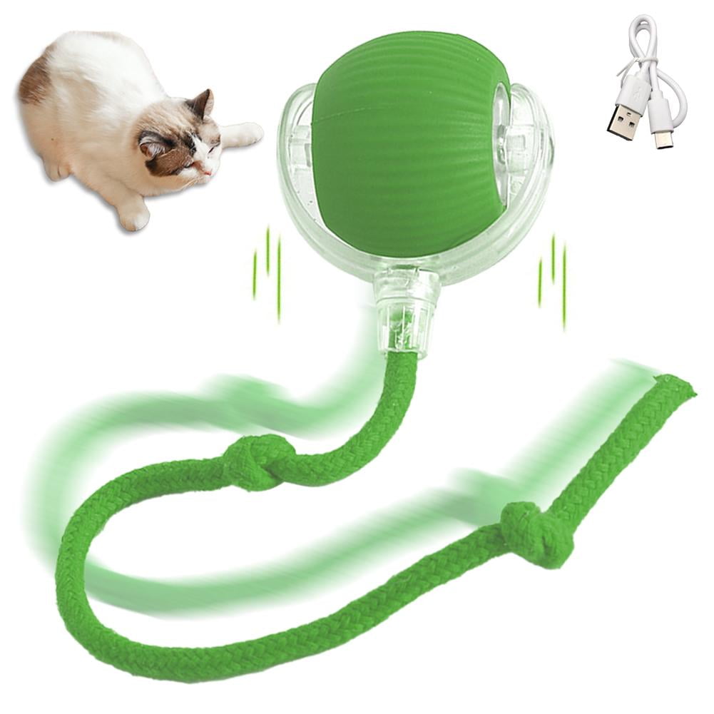 Upgrade Interactive Cat Toys Ball, Motion Activated Electric Rolling ...