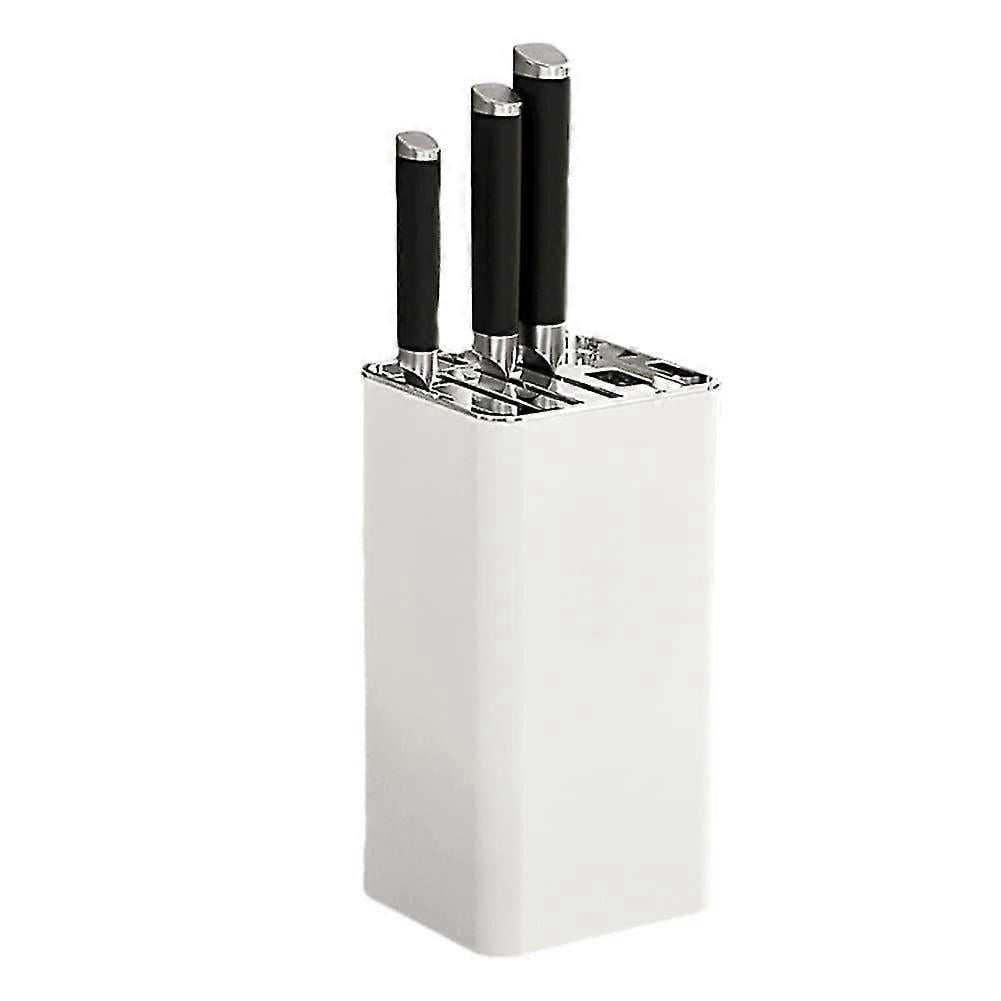 Upgrade Knife Block Detachable Square Knife Holder Only Knife Storage ...