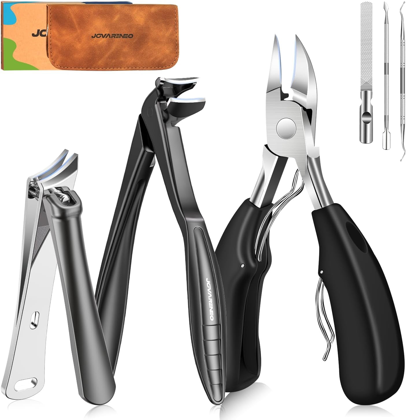 Upgrade Long Handled Toenail Clippers for Thick Toenails for Seniors ...