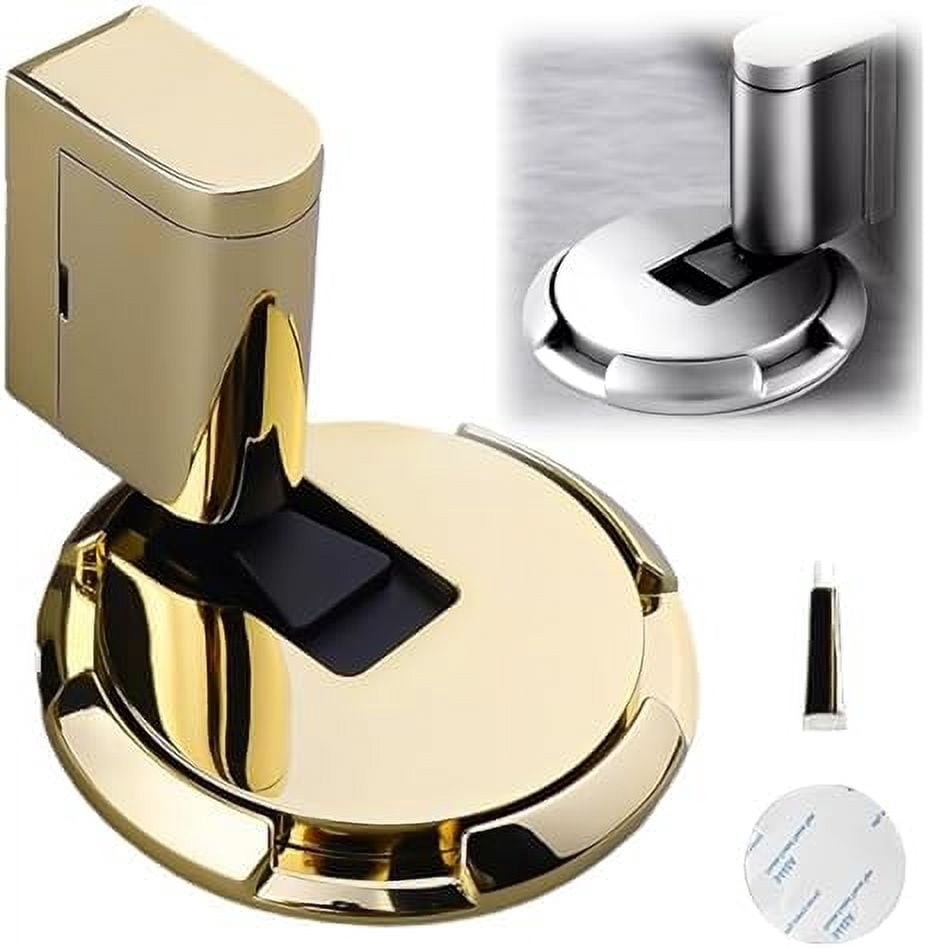 Upgrade Magnetic Door Stopper, 2024 New Punch-Free Mechanical Silent ...