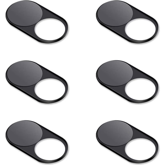 Upgrade Magnetic Webcam Cover, [6-Pack] 0.023 inch Metal Camera Cover ...
