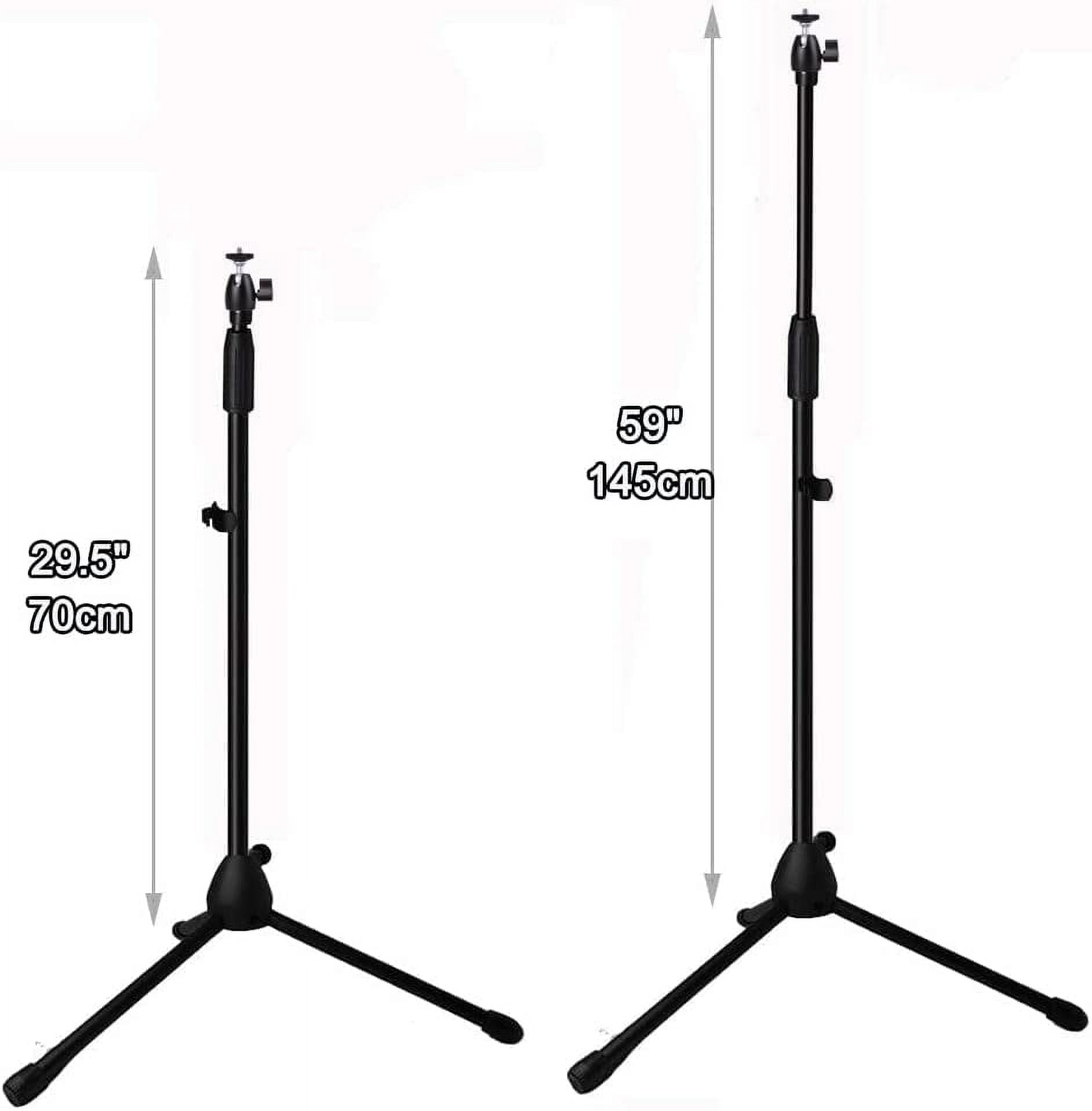 Upgrade Mini Projector Tripod Stand, Adjustable 29-57 inches Floor ...