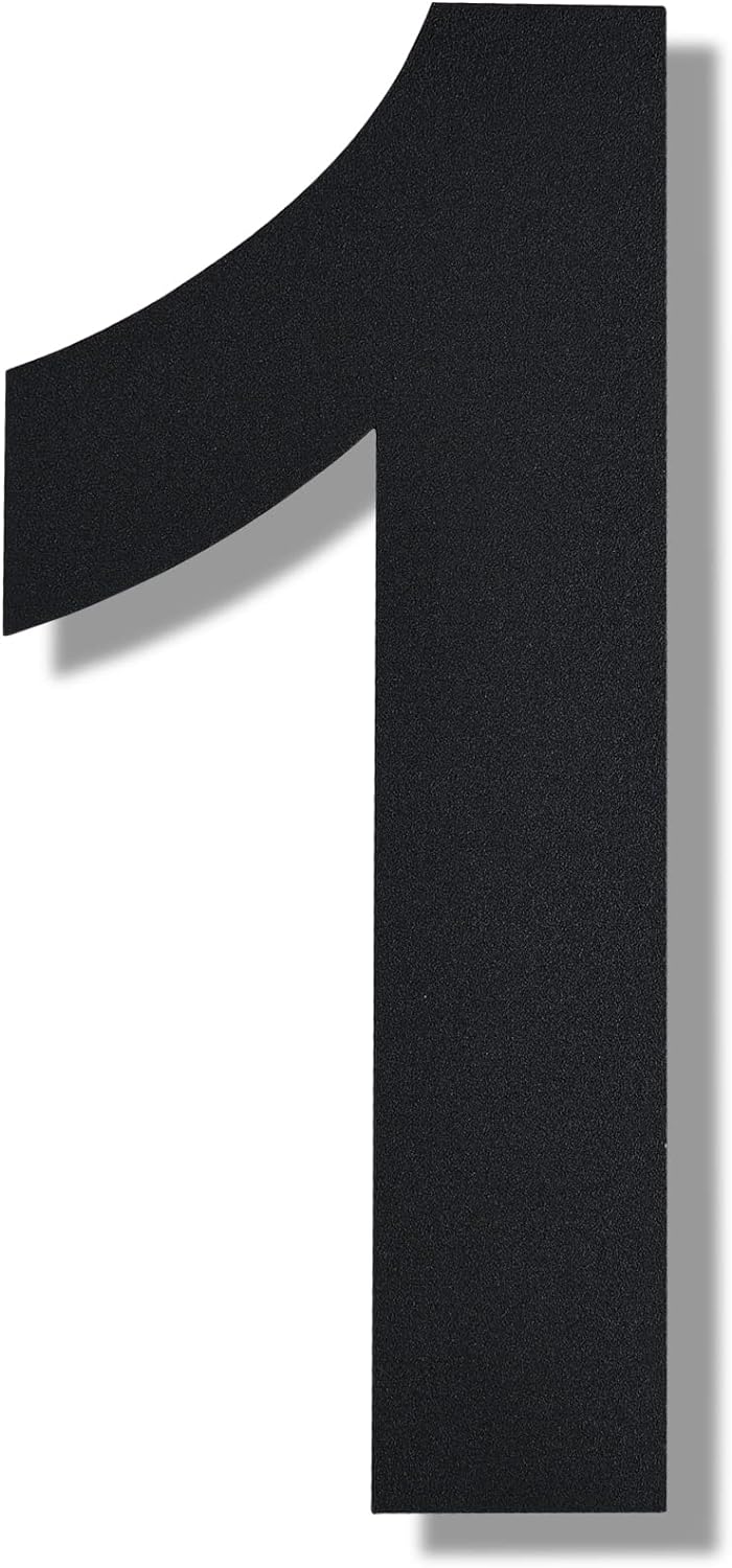 House Numbers 10 Inches Above