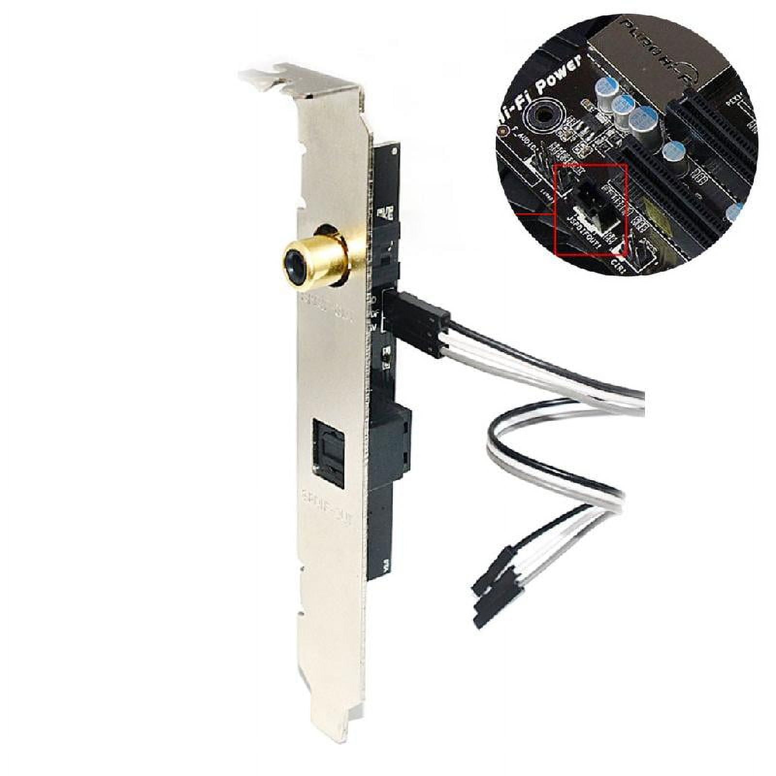 Upgrade New Audio Digital Sound Card 24Bit 192KHz SPDIF Daughter Card ...