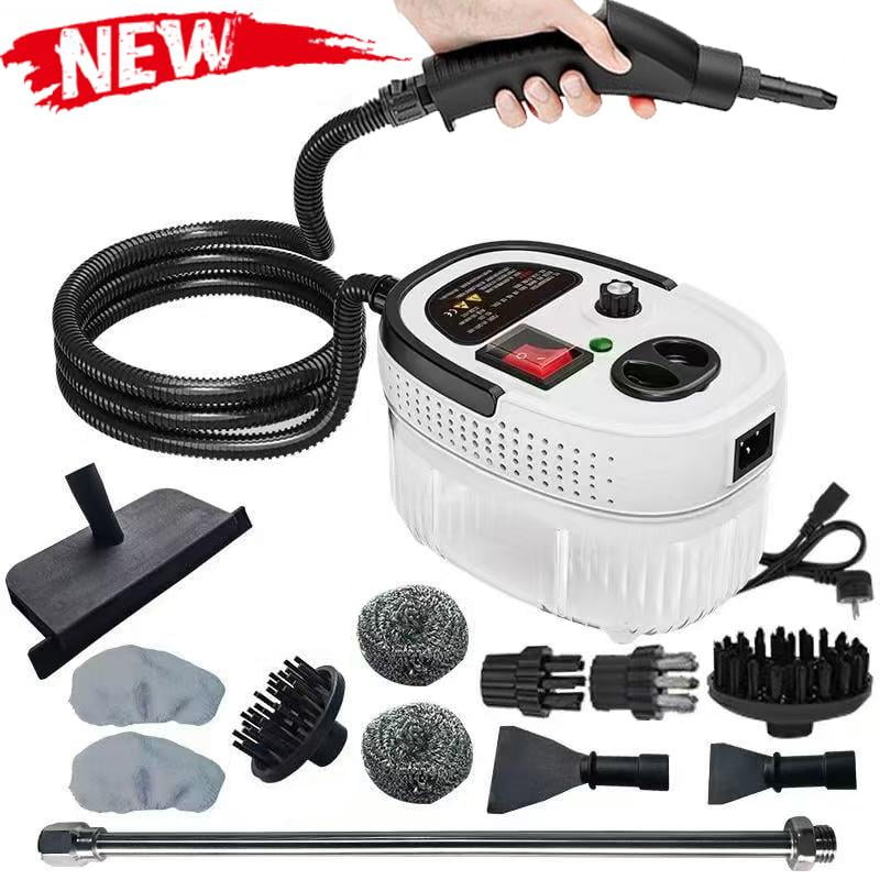 Upgrade New Handheld Pressurized Steam Cleaner Tool With 12 Accessory ...