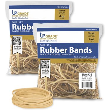 Universal Regular Office Rubber Bands, Size 117, 7 x 1/8, 50 Bands/1 ...