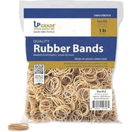 JAM Paper Colorful Rubber Bands, Size 64, Black, 100/Pack - Walmart.com