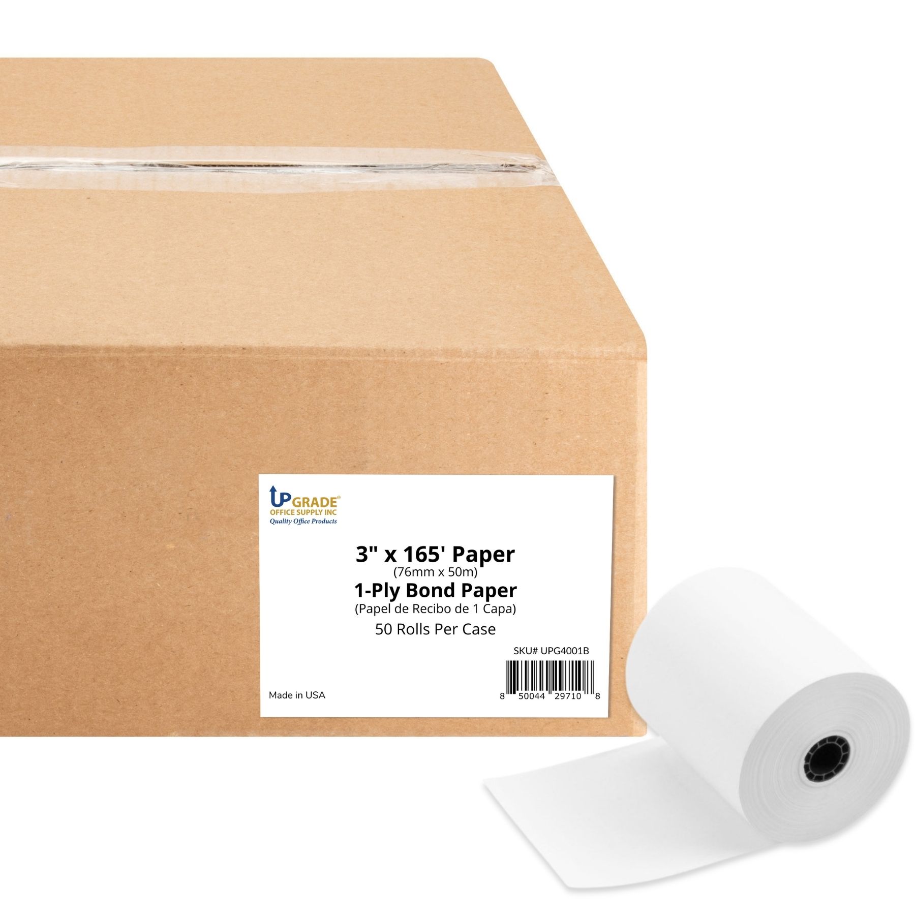 Staples Thermal Paper Rolls 2 1/4" x 165' 3/Pack (18233) 492001 ...