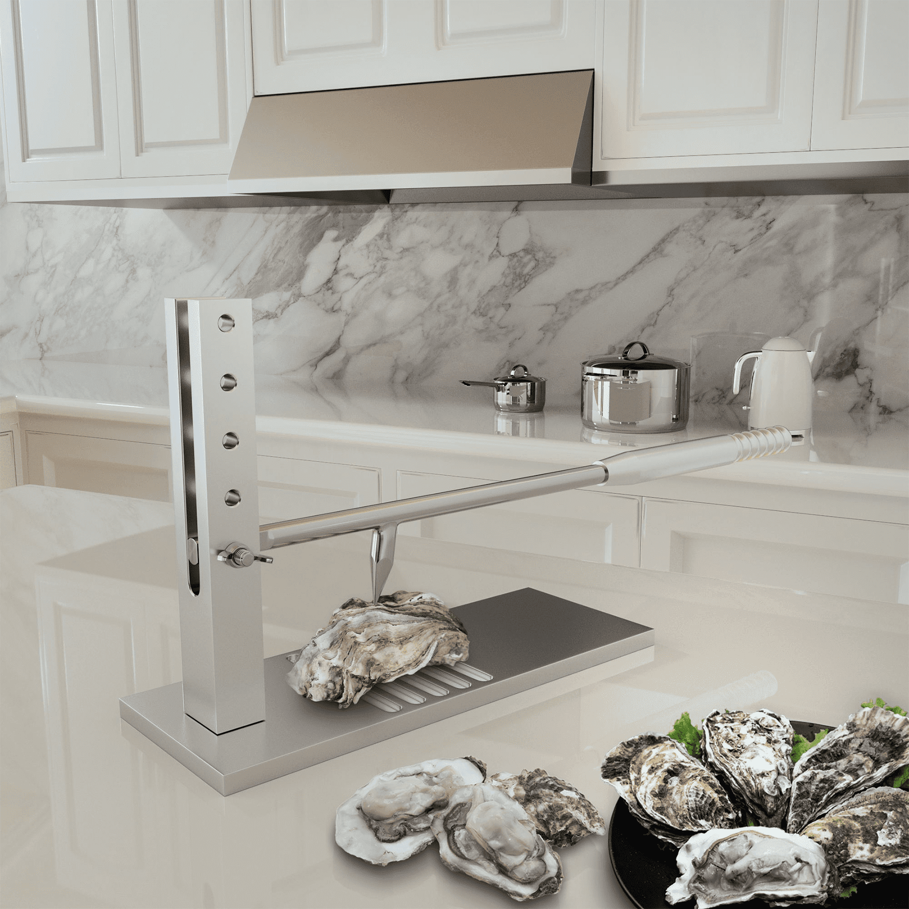 Upgrade Oyster Shucker - Premium Oyster Opener Tool Make Shucking ...