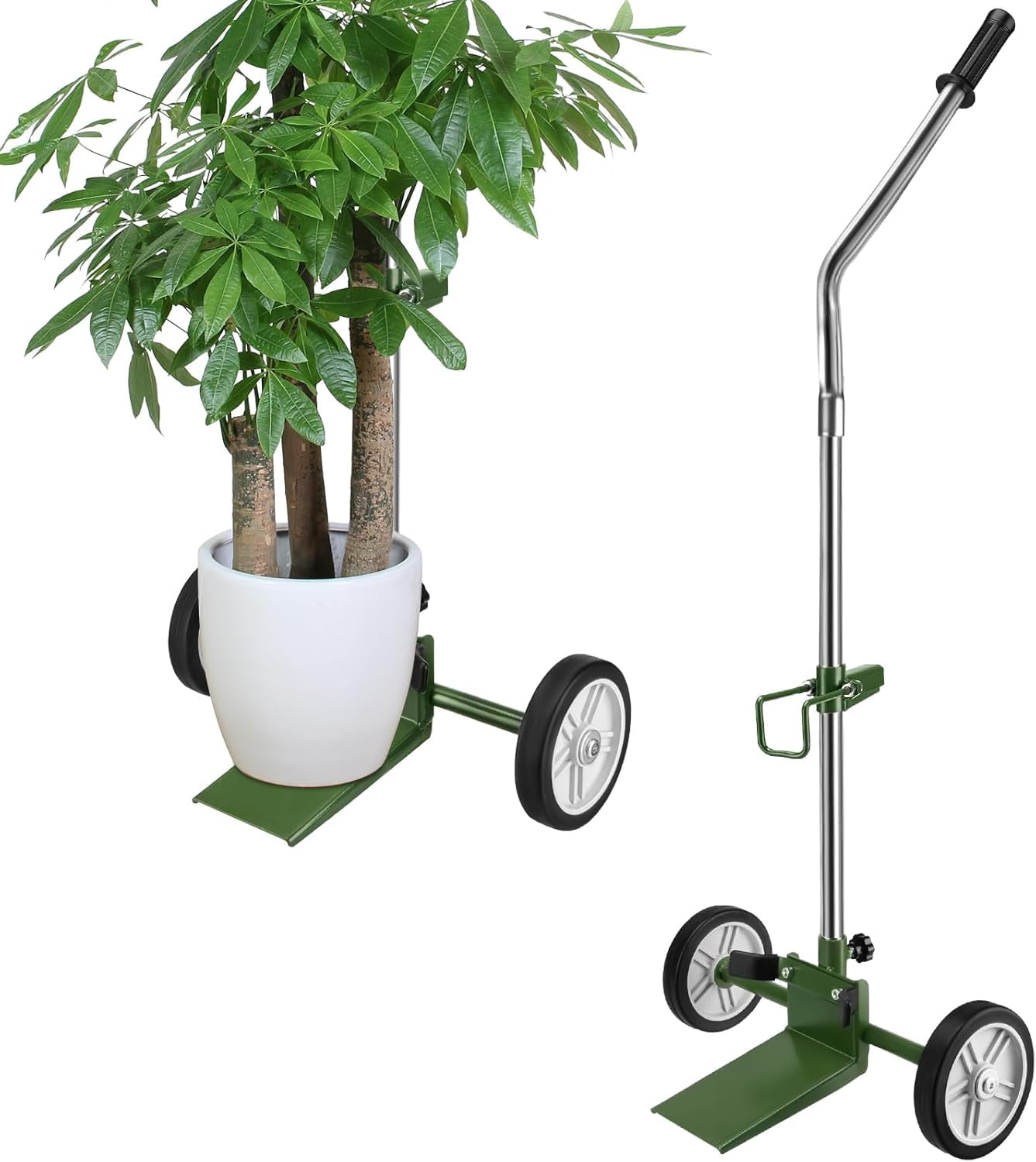 Upgrade Plant Mover Plant Dolly with Wheels Heavy Duty Garden Pot Mover ...